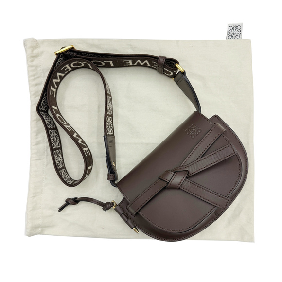 Loewe | Bags | Loewe Gate Dual Mini Bag Soft Calf Jacquard Leather ...